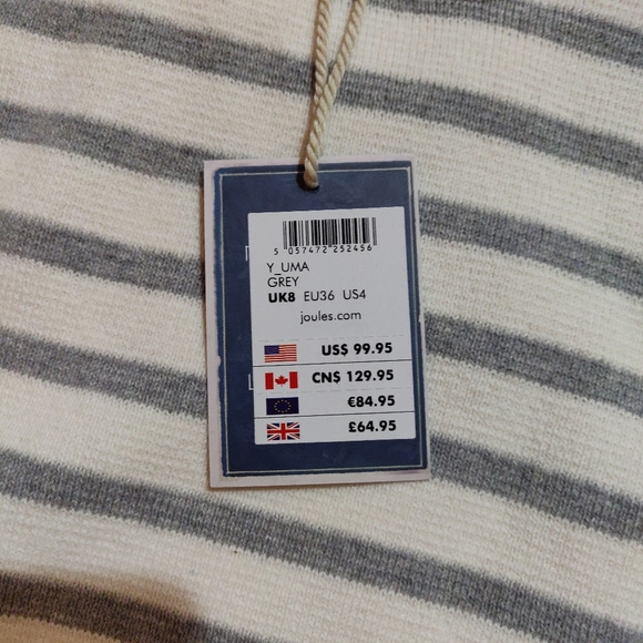 Joules | Sweaters | Joules Uma Milano Knit Striped Sweater Size 4 ...